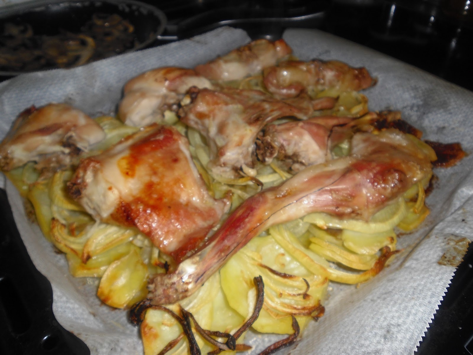 Les receptes de Reme: Conill al forn