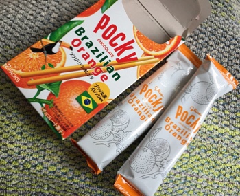 Gluttonous diary ～食いしん坊の日記～: Pocky :Pocky Brazilian Orange