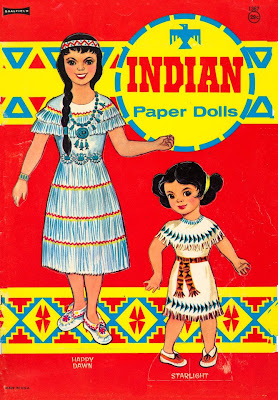 ☆Sharon's Sunlit Memories☆: Saalfield Indian Paper Dolls #1367