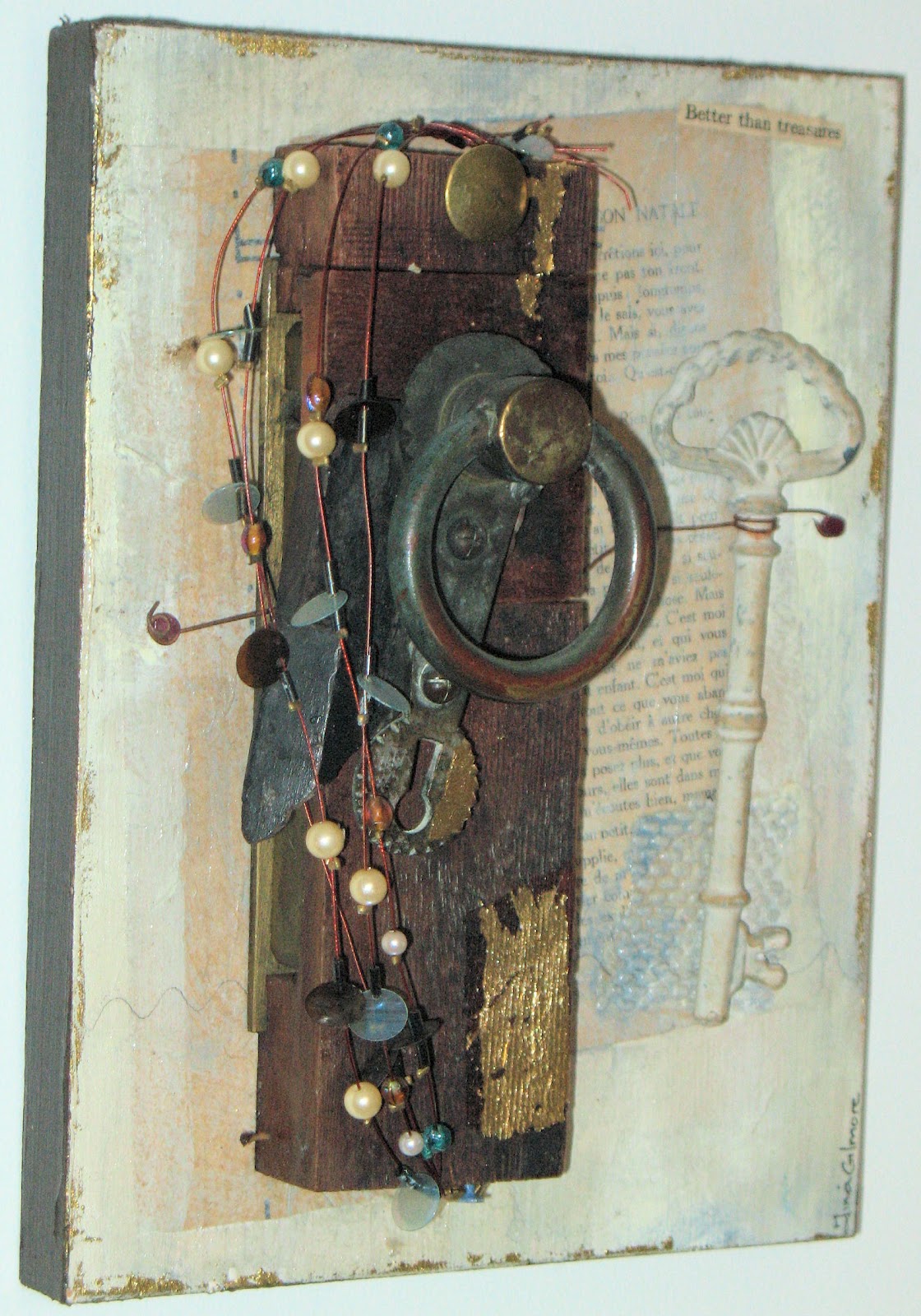 Silver Footprints: Assemblage Art