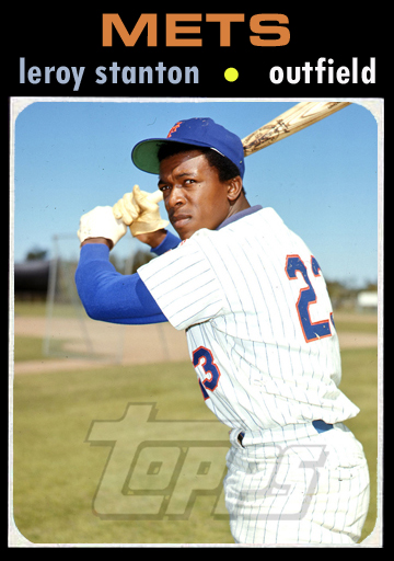 1971 Baseball Card Update: 1971 New York Mets (3rd T): 83-79, .512, 14GB