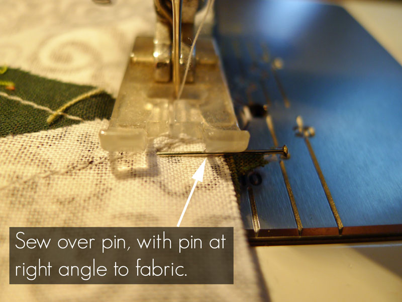 Pieces by Polly: Sewing Your Triangles - Nativity in the Trees Quilt ...