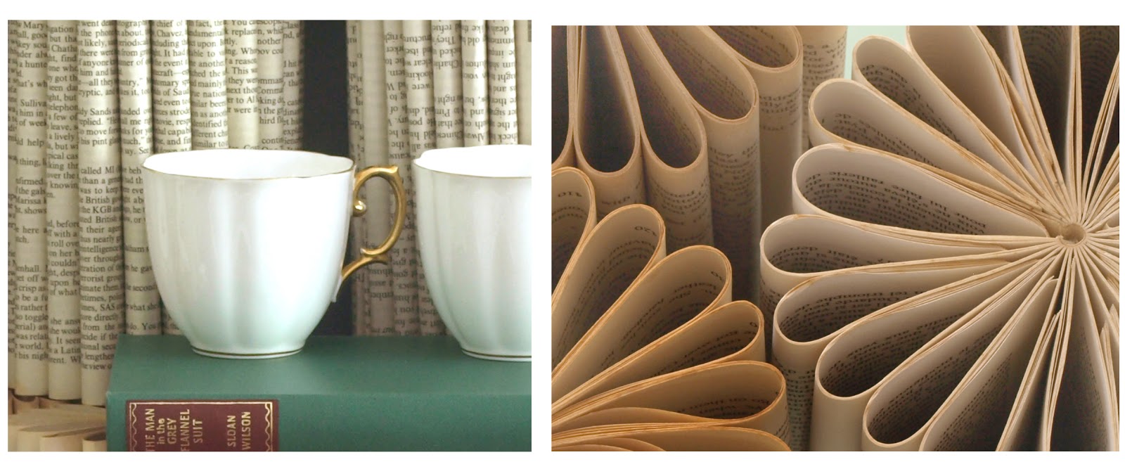 freshlyfound.com: Basic Barrel Roll - Book Fold Tutorial