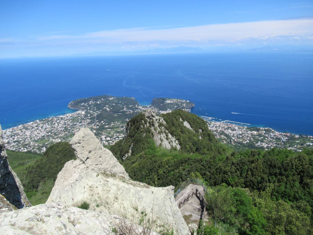 Volcanic Landscapes: At the summit of Monte Epomeo, Ischia, 01.06.2019