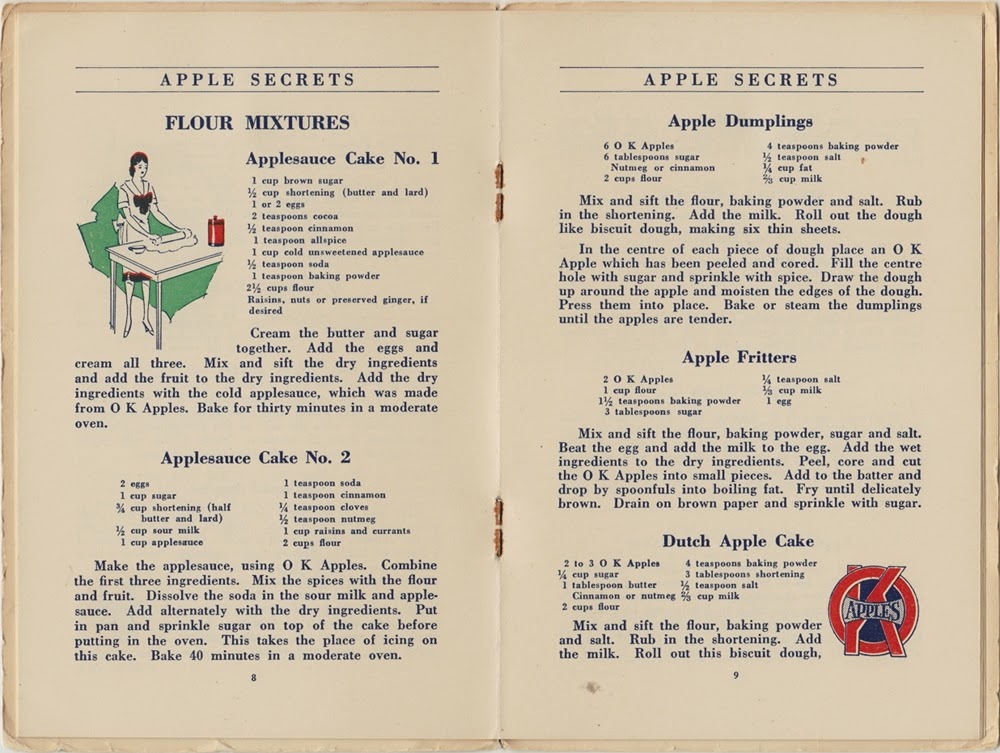 Happy Holidays: From my reference library - Two Canadian apple cookbooks