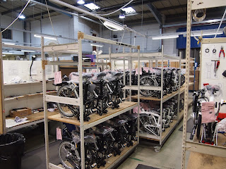 My Orange Brompton: Part 2 Brompton Factory Ride