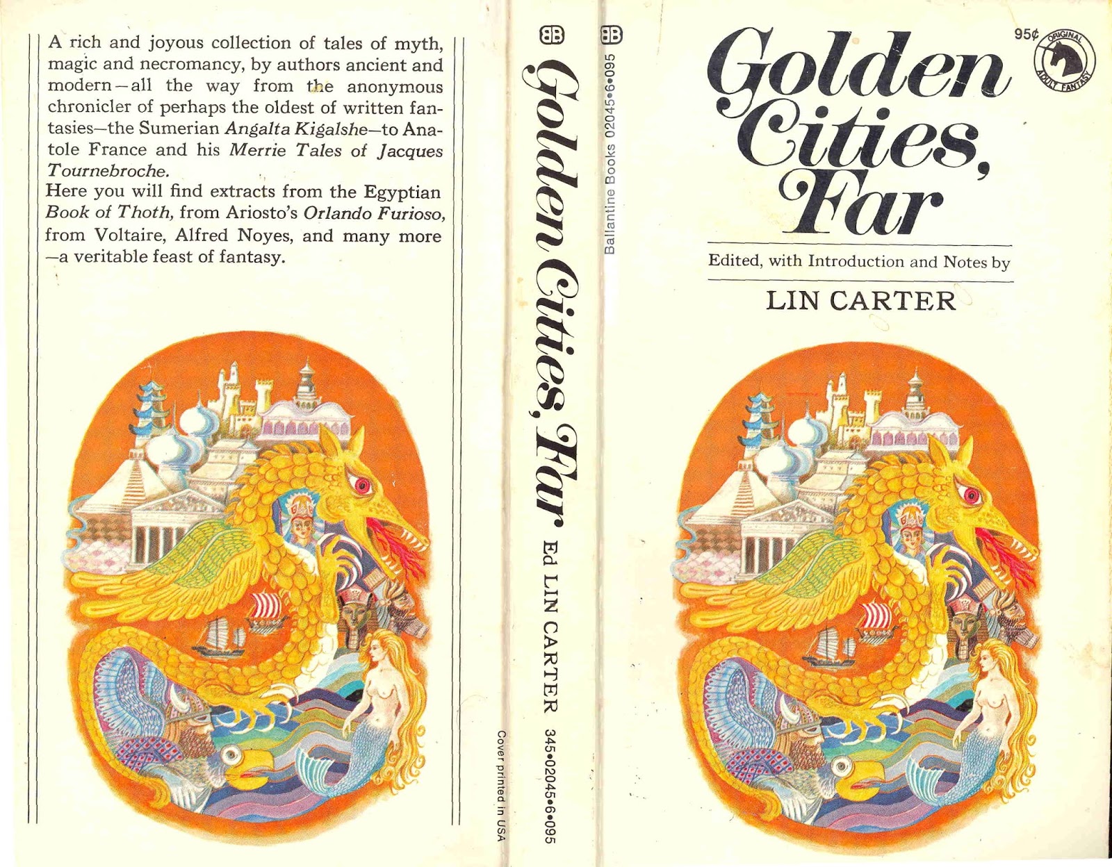 Ballantine Adult Fantasy Covers 1969-1974: Lin Carter
