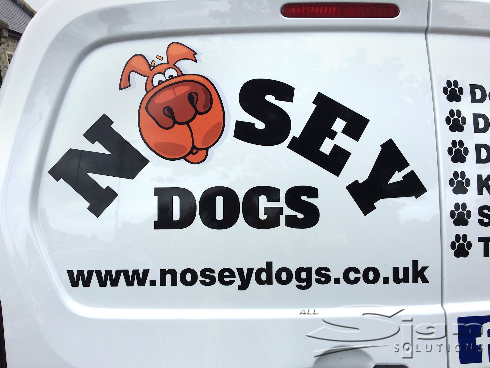 Nosey Dogs | Van Livery - All Sign Solutions | Signs and Graphics