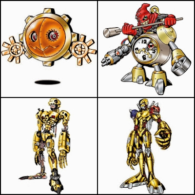 Solarmon Line Clockmon ~ MEU×DIGIMON