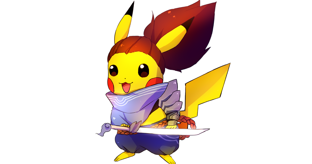 passion art: pikachu VS yasuo (pokemon&lol)