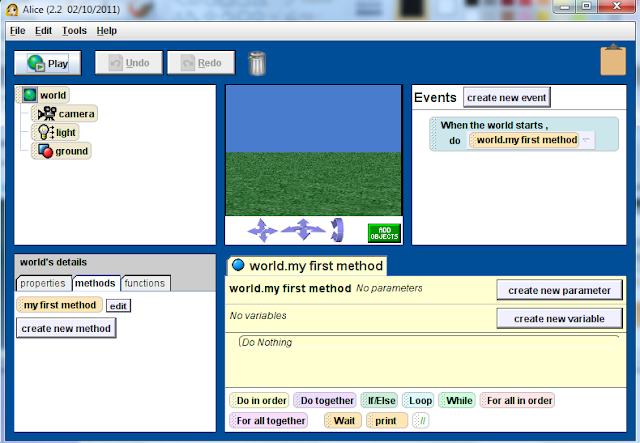 Eclectic Montage: Blog Cruise - Our Favorite Free Resource - Alice 3D Programming