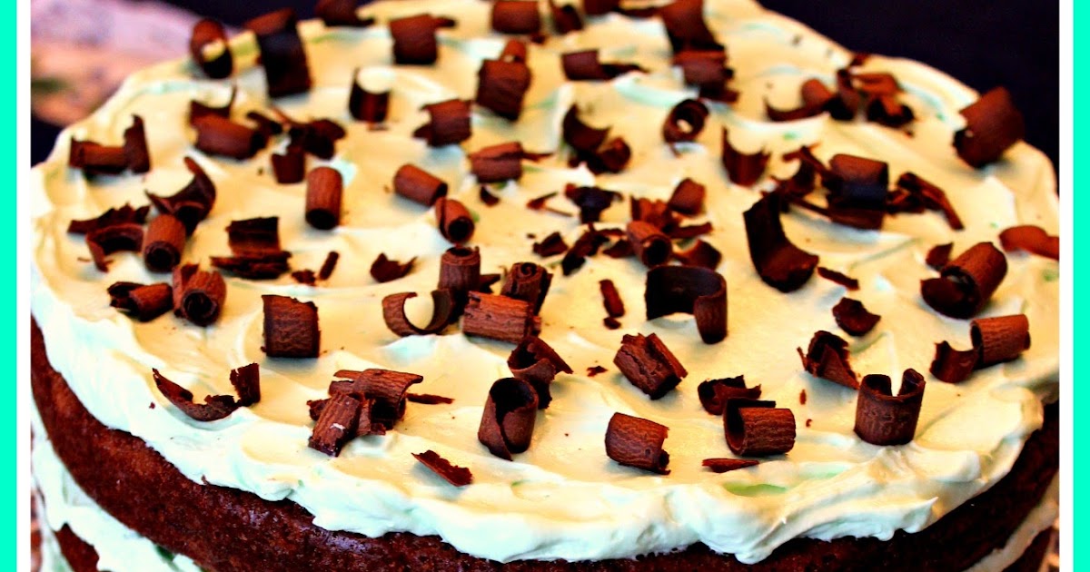 Sweet Tea and Cornbread: Aunt Ann's Chocolate Mint Torte!