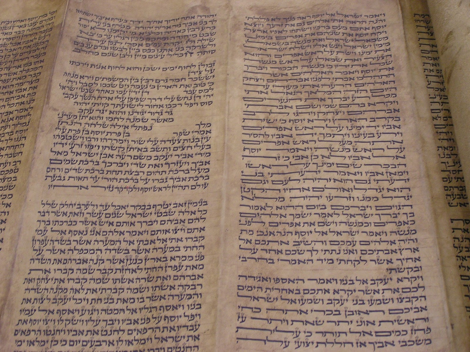 YK's Sofer Blog - Jewish Scribe: How many lines should my Torah Scroll ...