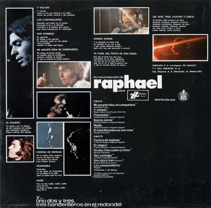 ENTRE MUSICA: RAPHAEL - Raphael (1973)