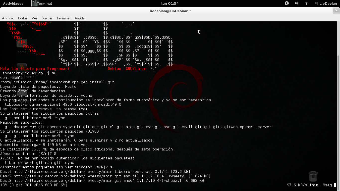 Instalar Y Configurar Git En Linux ~ Desarrollo De Software Linux Ingenieria