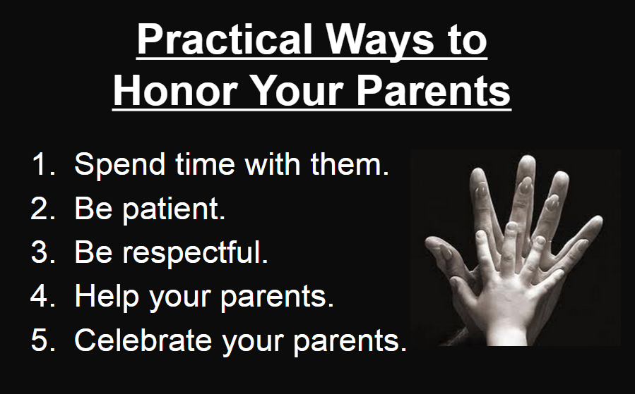 Pastor Chris' Blog: The Fifth Commandment