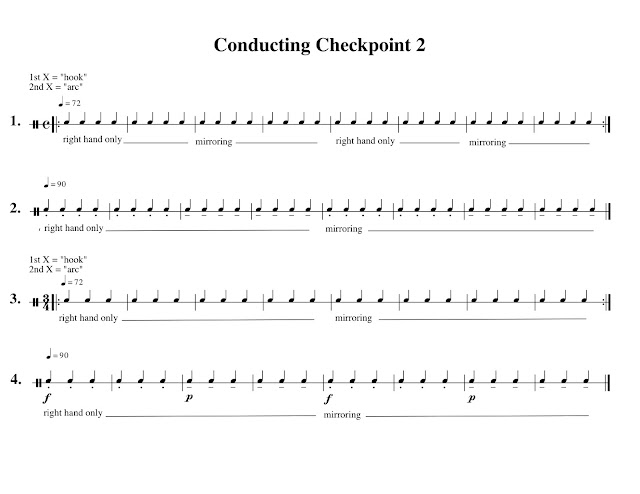 FBA Student Conductor Training : WEEK 2