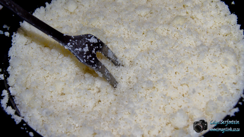 Pap - krummelpap kan stylvol wees |Colyn maak Man Kos