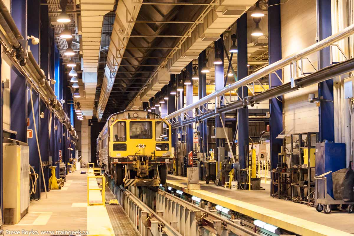 Confessions of a Train Geek: VIA Rail's Winnipeg Maintenance Centre Part 1