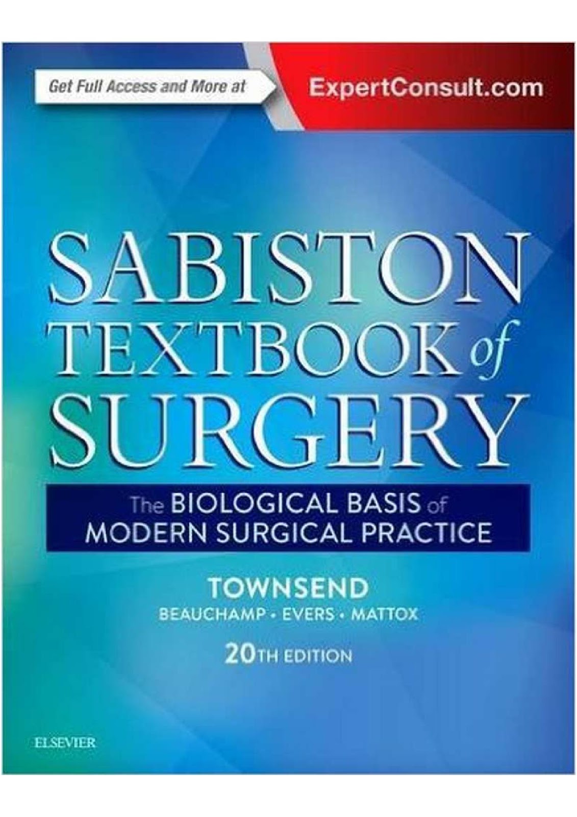 Sabiston Textbook Of Surgery, 20th Edition - Cùng Học Y