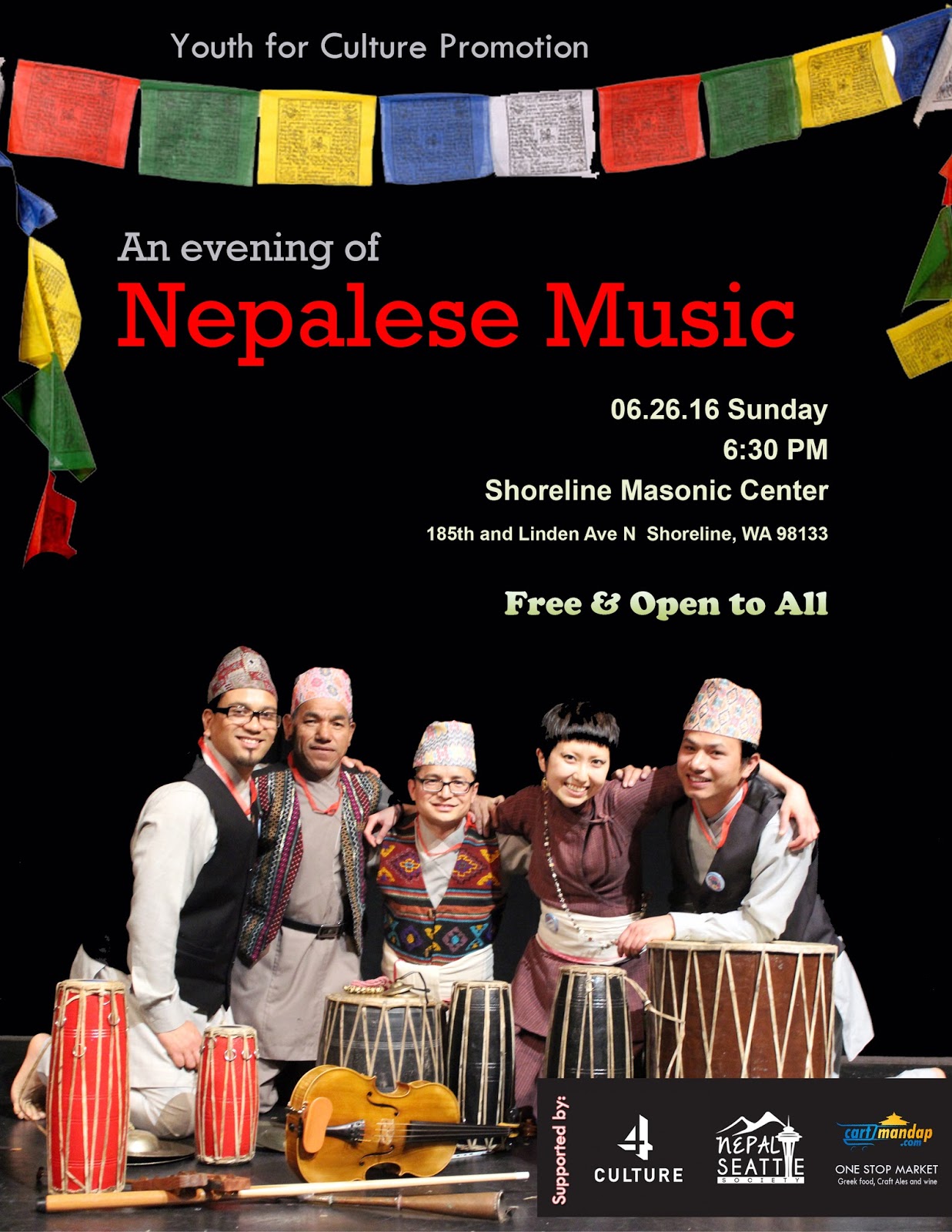 Shoreline Area News: An Evening of Nepalese Music