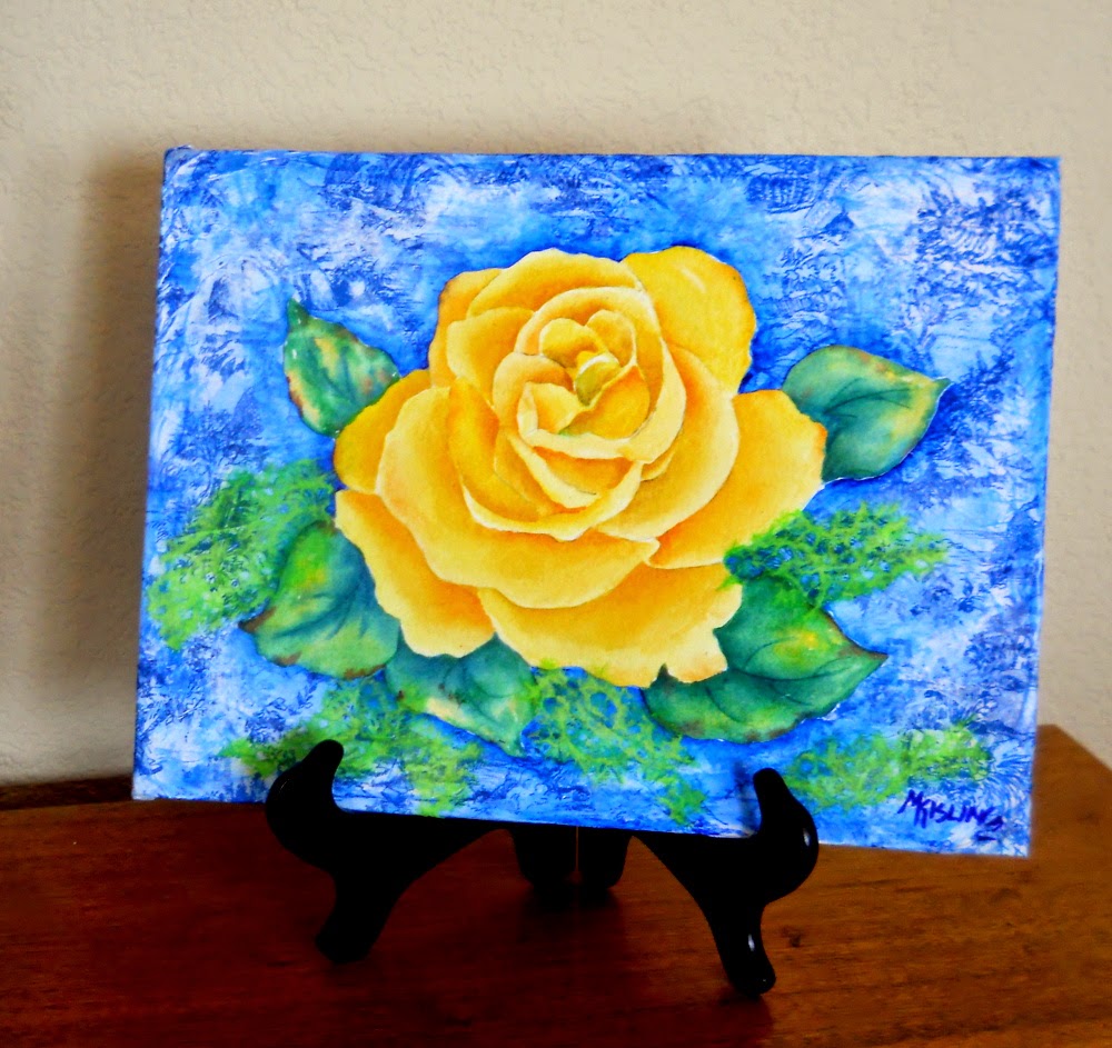 Martha Kisling Art With Heart : Mixed Media Monday - ROSE TOILE