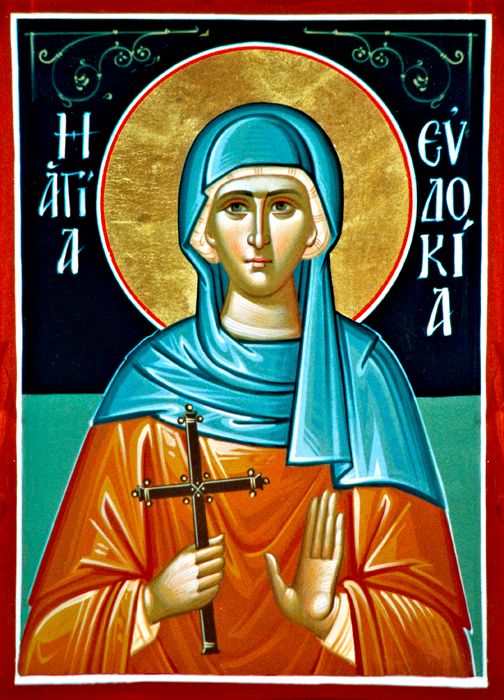 Saint Eudokia, Martyr of Heliopolis (March 1st, New Calendar) : r ...
