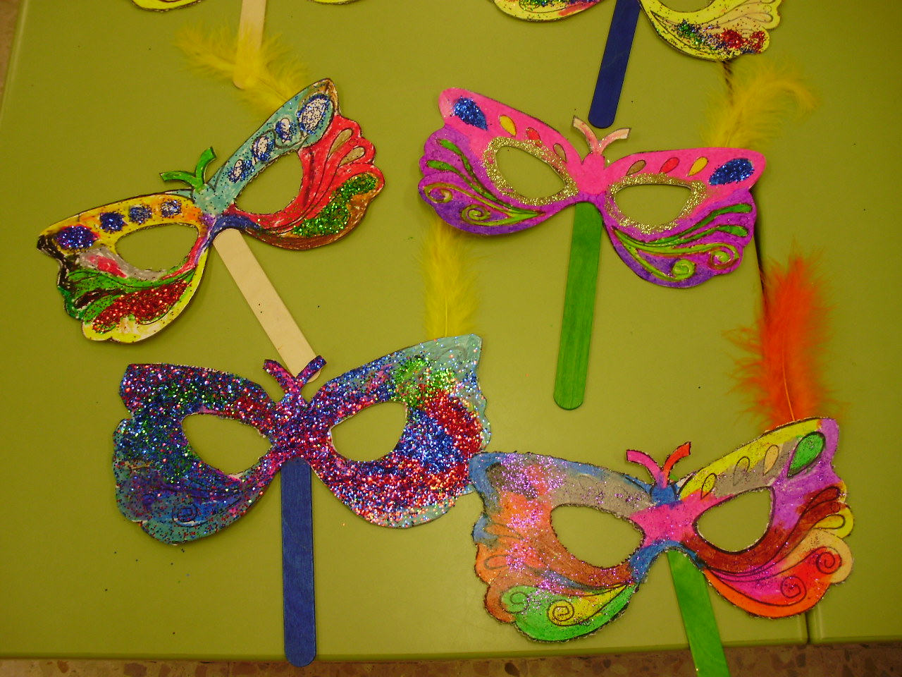 infantil aupa: .......... CARETAS DE CARNAVAL