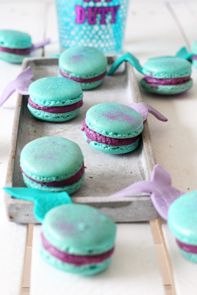 Mermaid Macarons - Biskuitwerkstatt