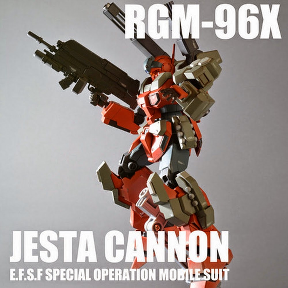 HGUC 1/144 Jesta Cannon (Original Color) Custom Build