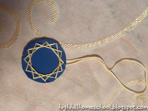 Highhill Homeschool: Math Stars Christmas Ornaments