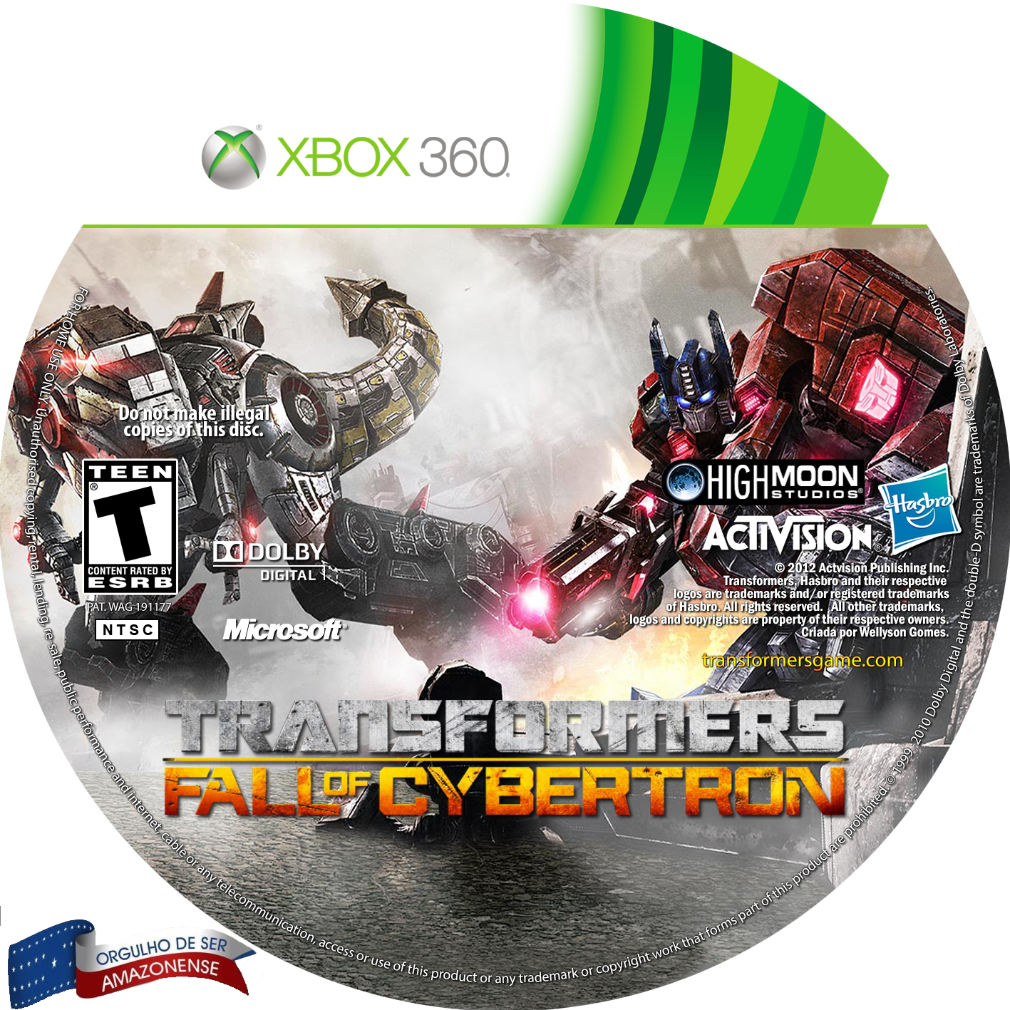 SUPERCAPAS: TRANSFORMERS FALL OF CYBERTRON