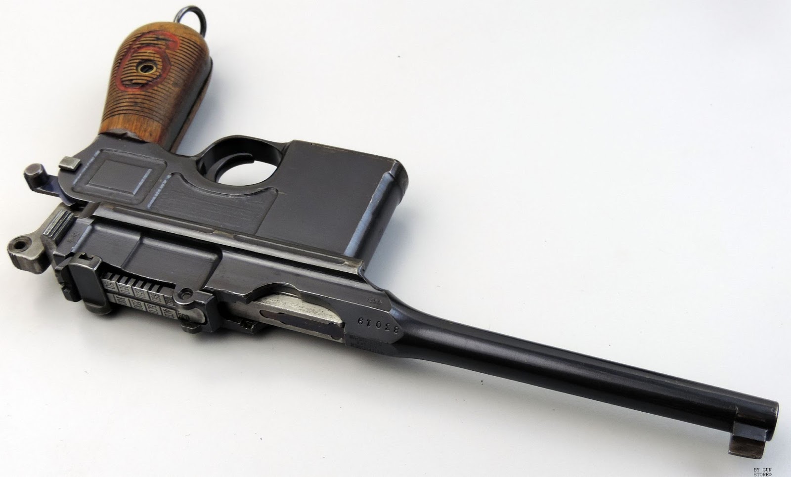 Armi usate web portal: Pistola Mauser mod. C96/16 “Rote Neun” cal. 9×21 Norwegian Proof