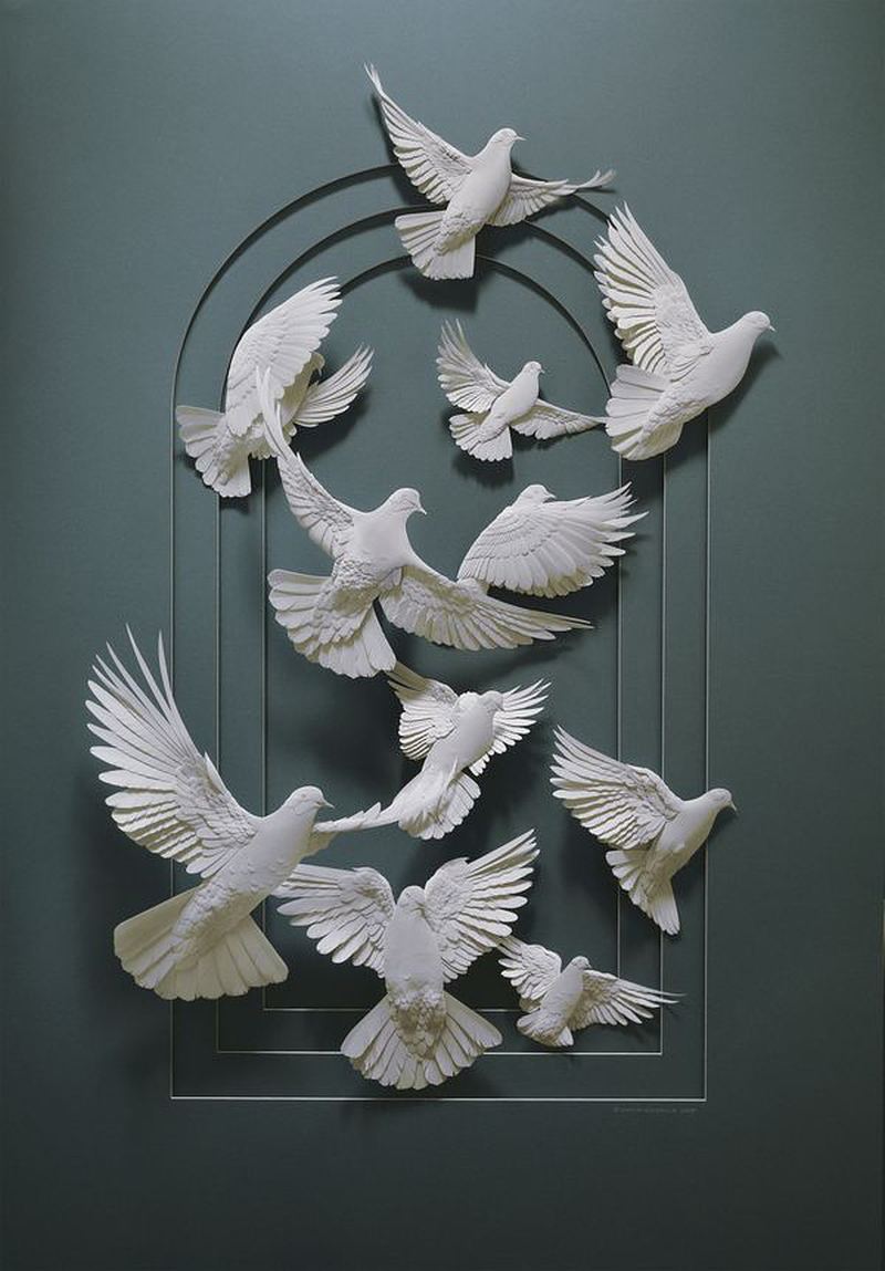 Simply Creative: Amazing Paper Sculptures by Calvin Nicholls