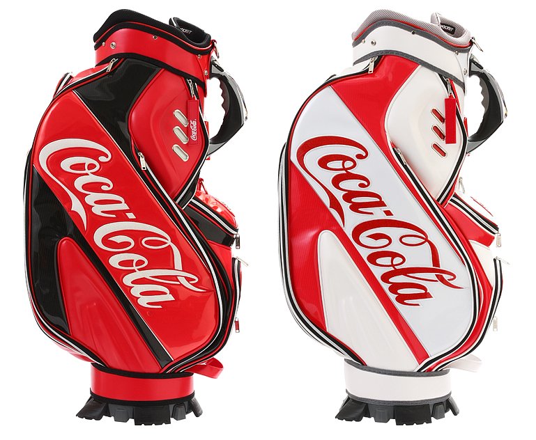 Japanese Golf Clubs: Coca Cola Cart Bag