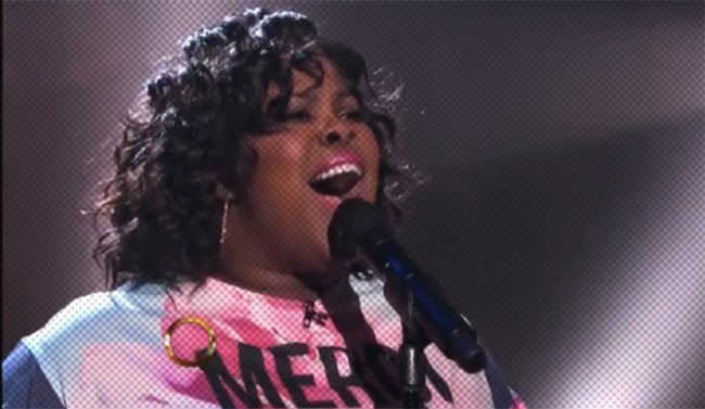 Diva Devotee: Amber Riley Performs "Colorblind" @ The Queen Latifah Show