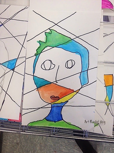 Art Rocks!: Grade 2- Cubism, Self- Portraits and Painting Set-Up