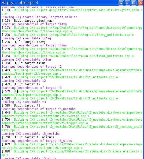 Technogems Capture Colored Console Output In A Tkinter Window