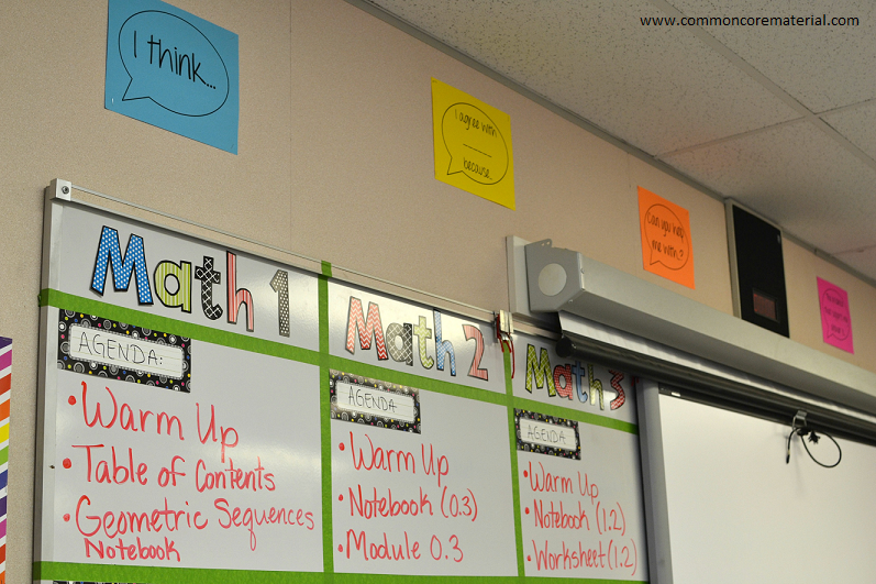 Math in Demand: Math Classroom Decorations