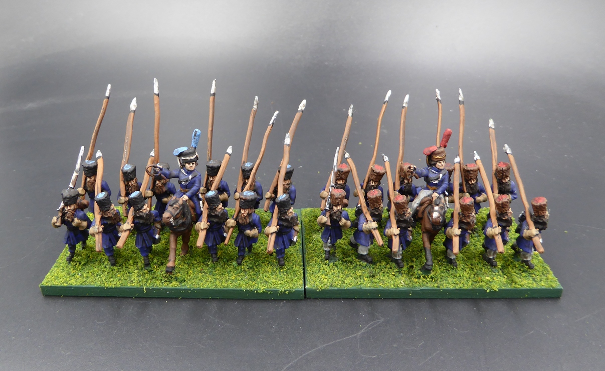 Palouse Wargaming Journal: Russian Conscripts/Dismounted Cossacks in 1799