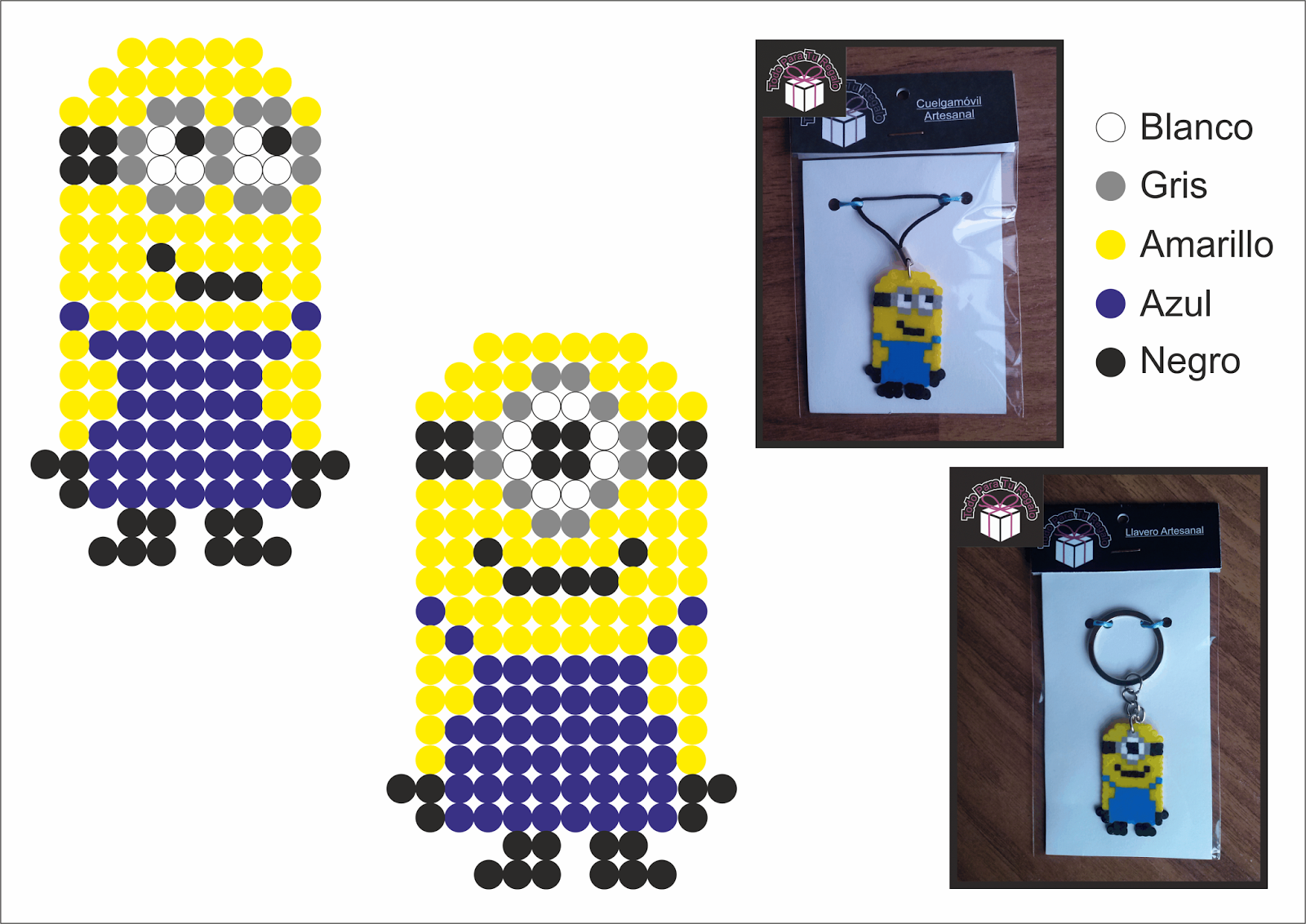 Diy: Patrones Hama Beads de Minions