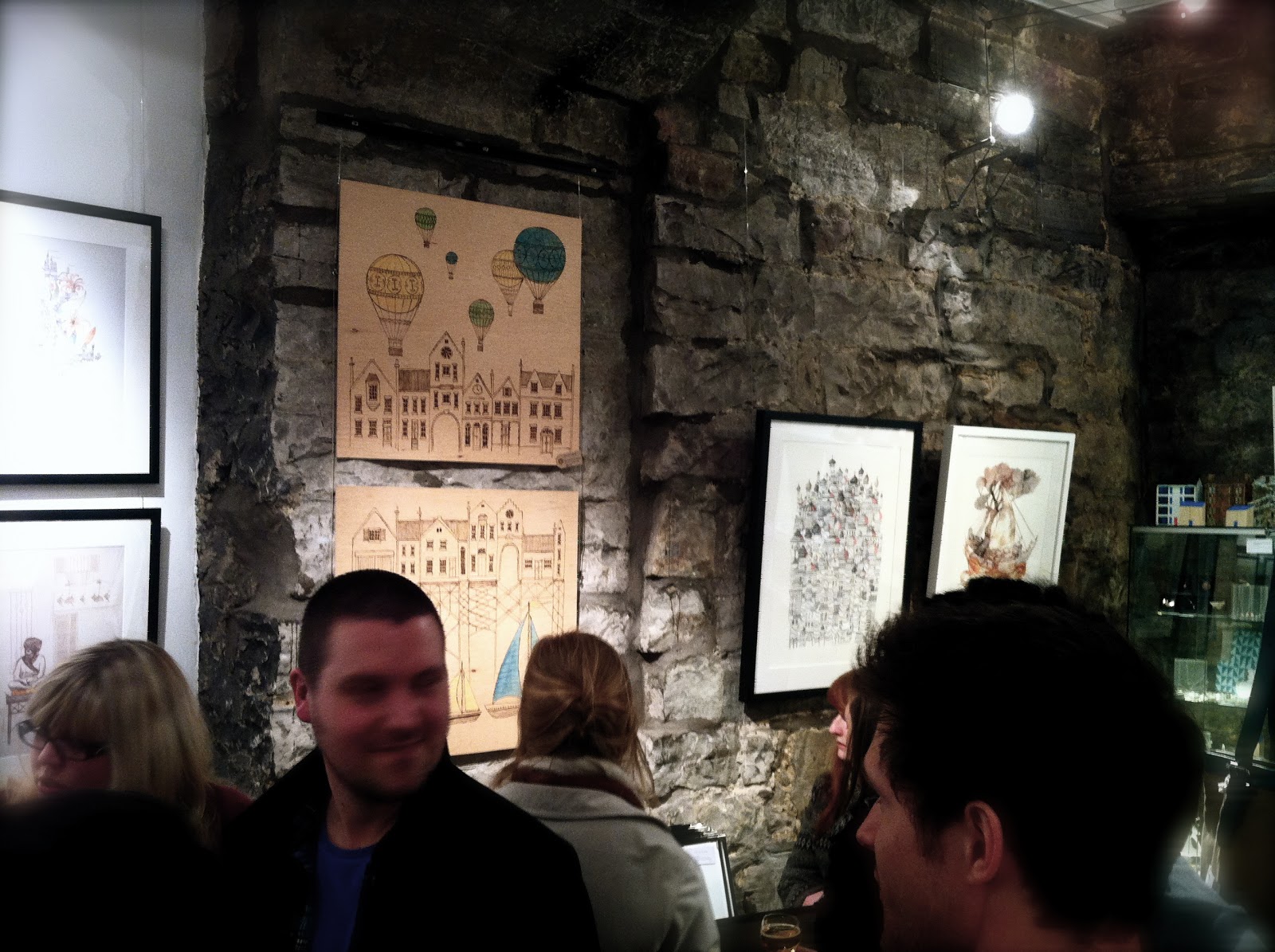 Our Ancestor's by David Fleck - Exhibition Opening Night - The Red Door ...