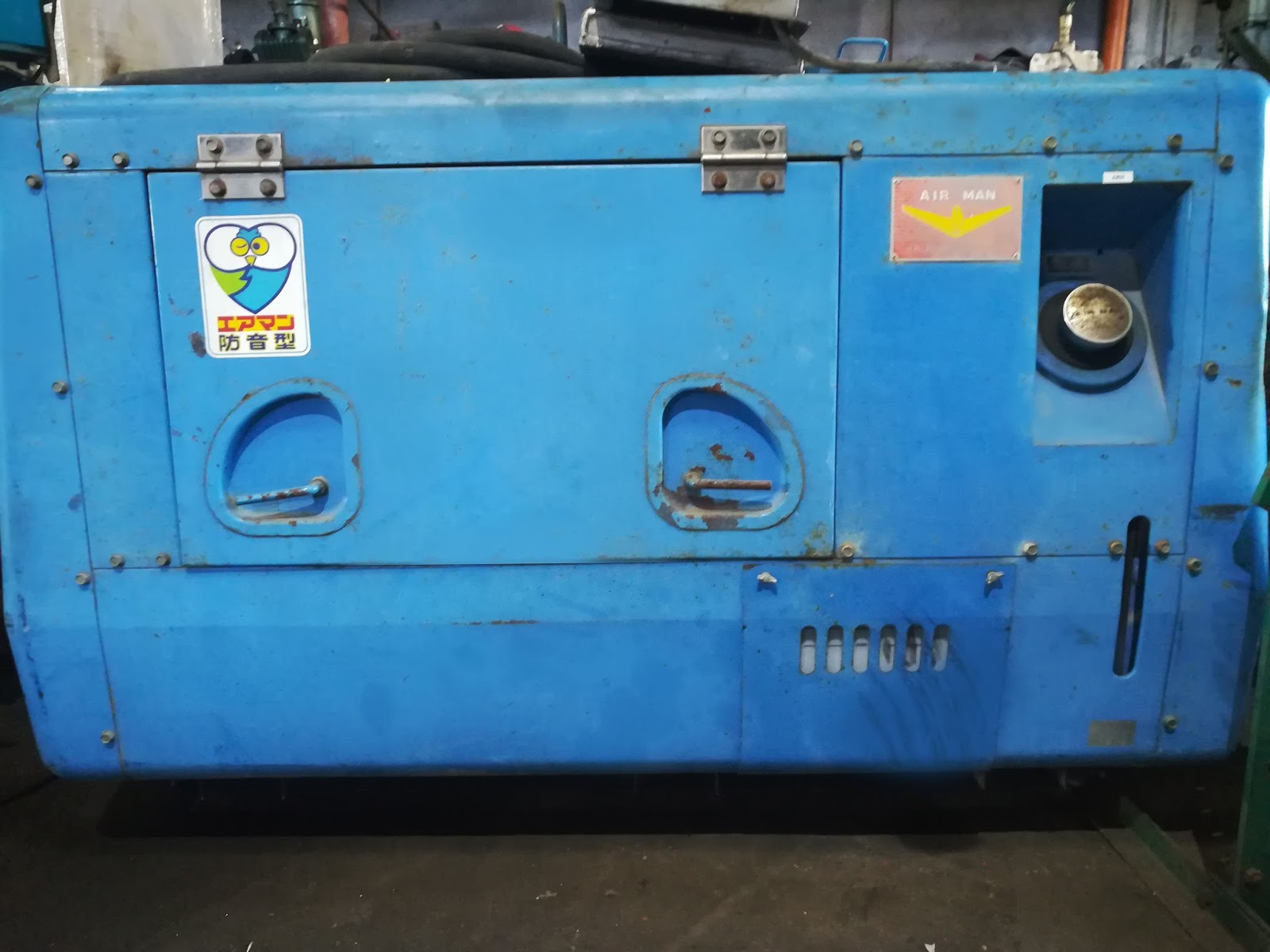 Products: Airman PDS 125 air compressor