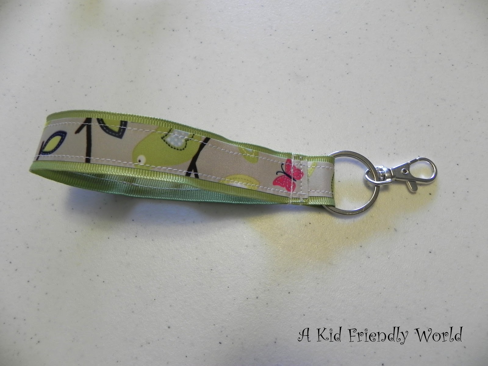 A Kid Friendly World: Key Fob Tutorial