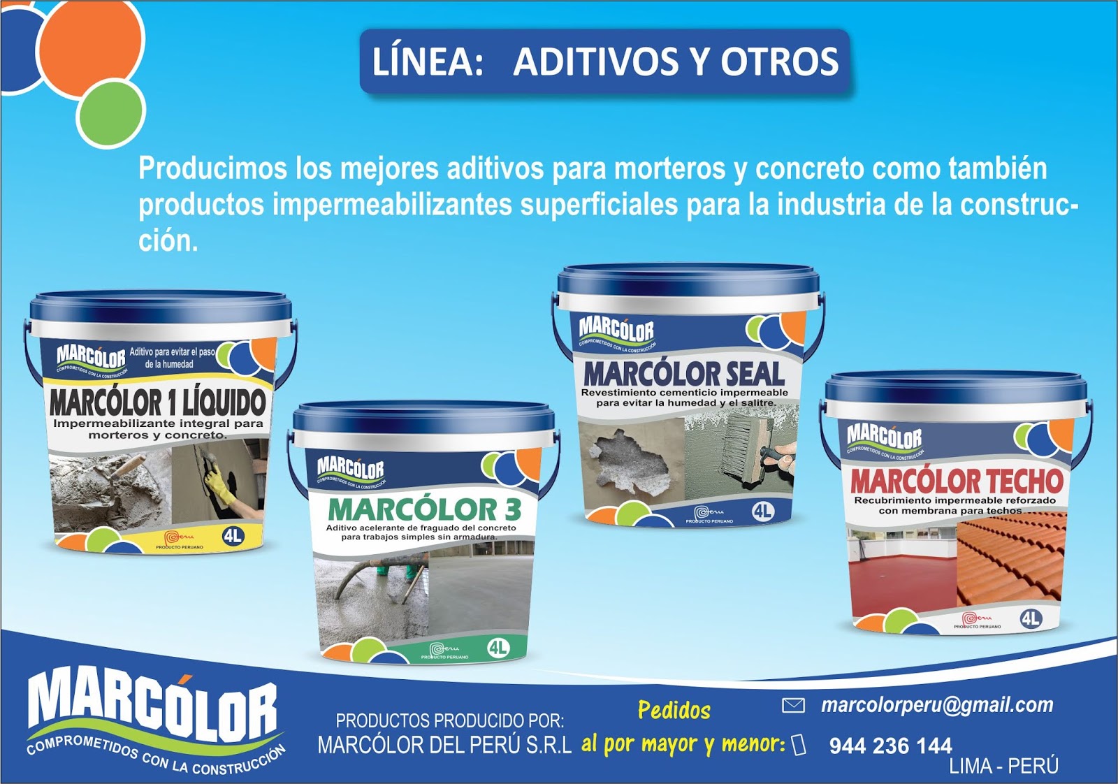 ADITIVOS PARA CONCRETO