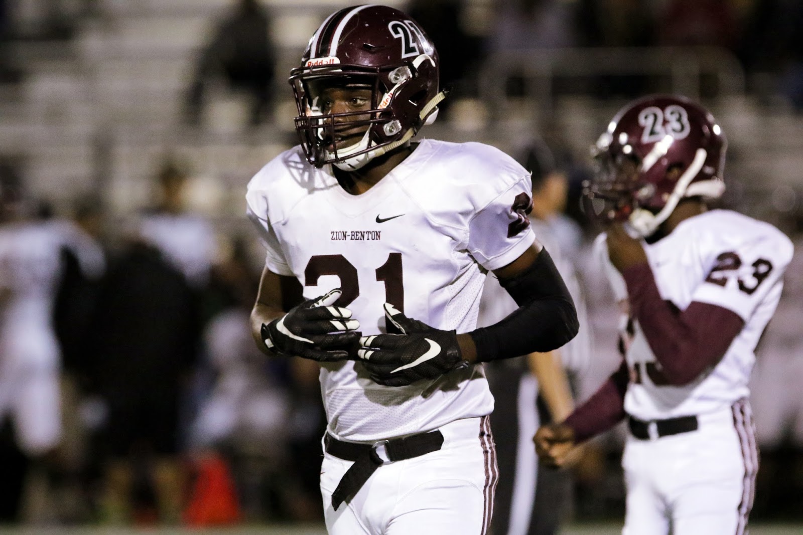 Mark Kodiak Ukena: IHSA Varsity Football: Zion-Benton vs Stevenson