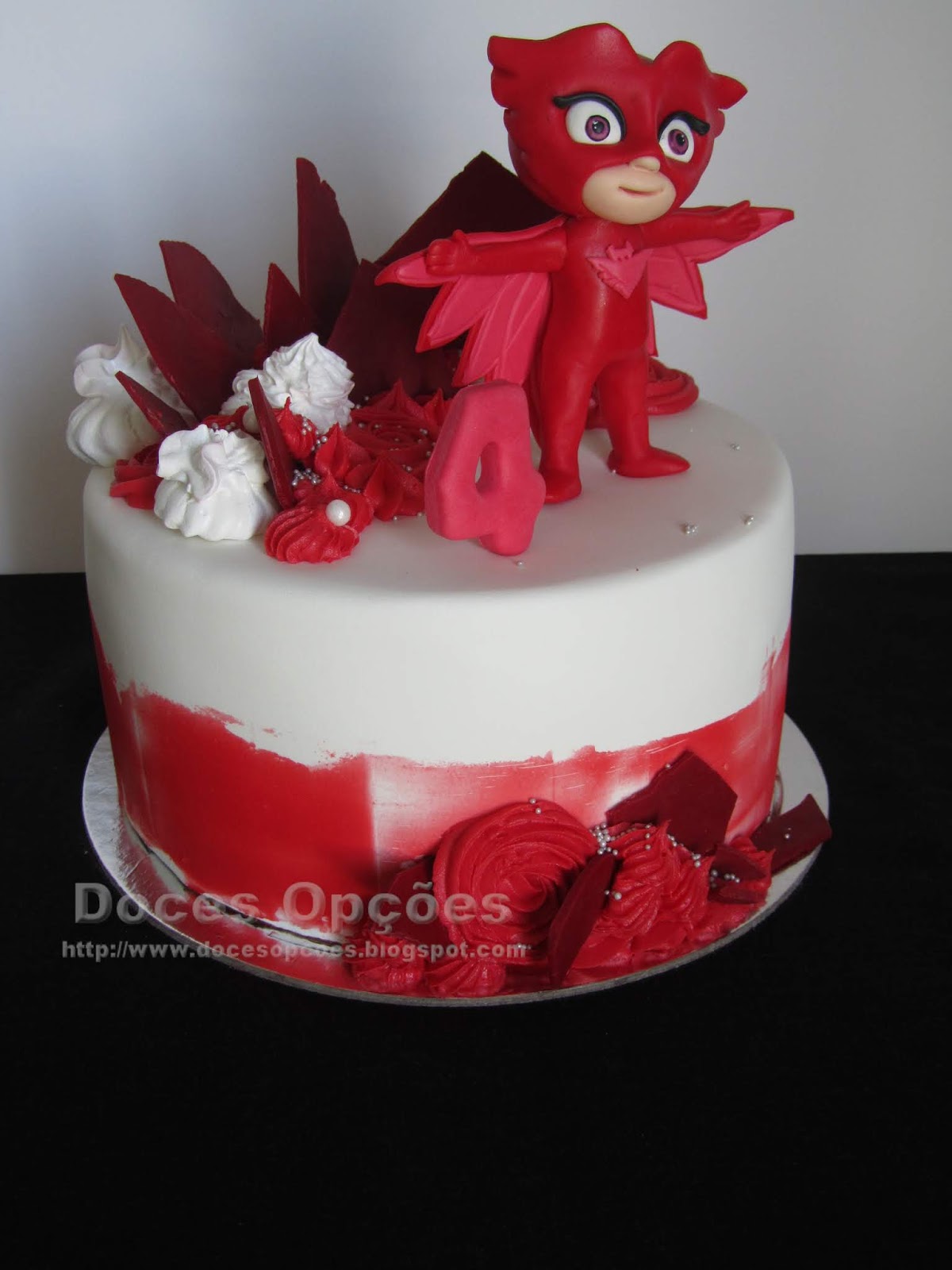 Doces Opções: Bolo PJ Masks