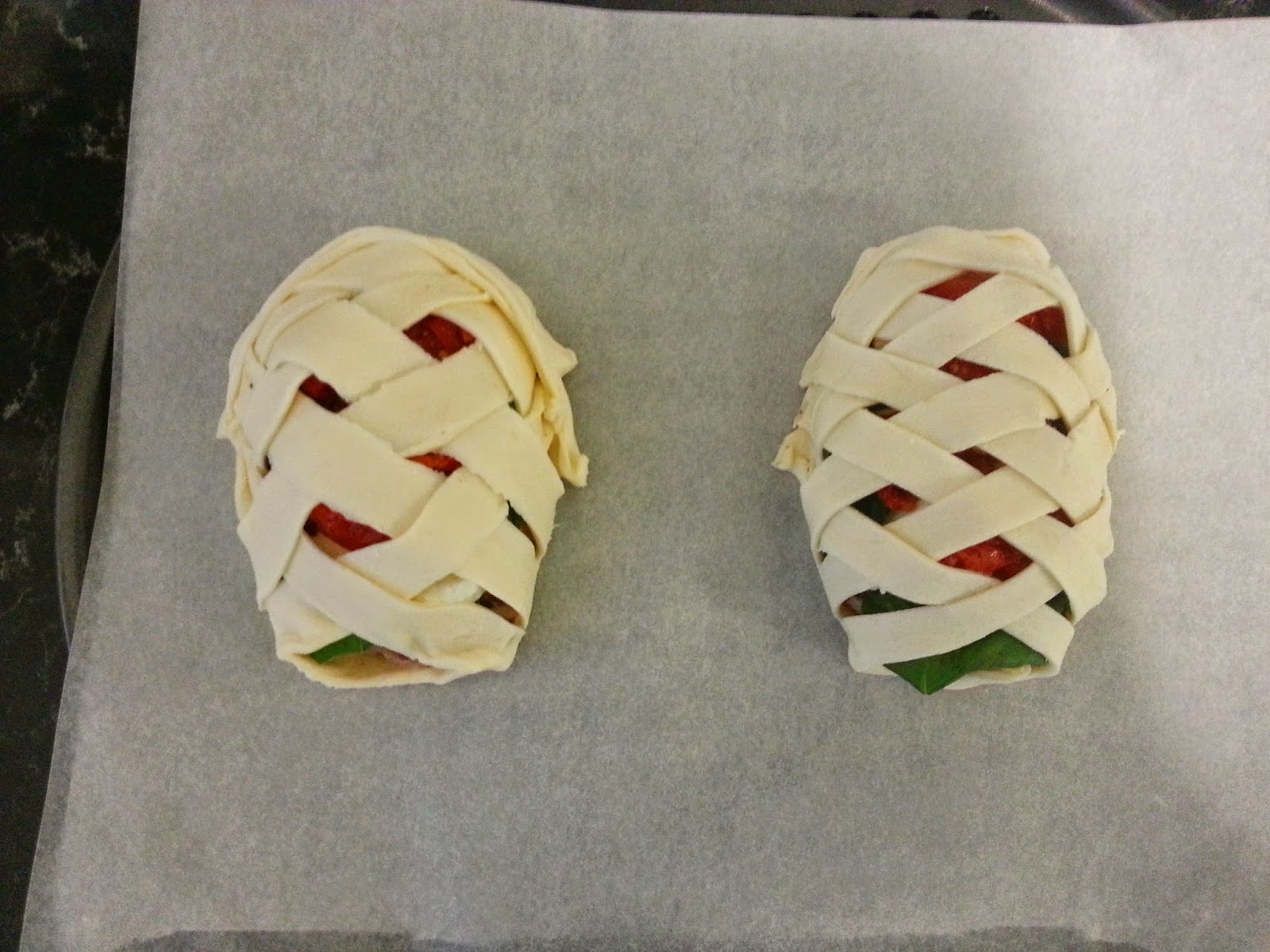 The Bunny's Burrow: Beef Caprese Lattice