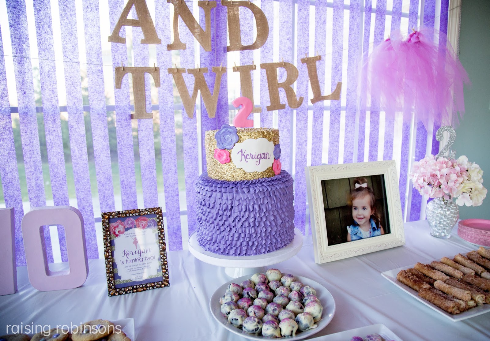 Raising Robinsons: Dance and Twirl Birthday Party