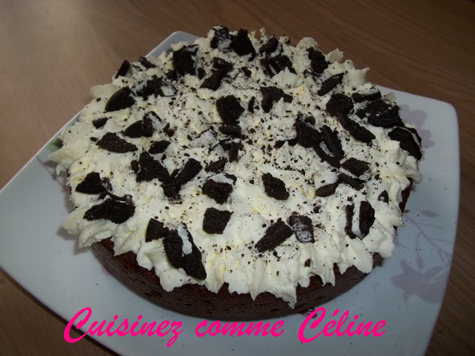 CuisinezcommeCéline: Gâteau Oreo